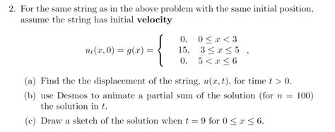 Solved For The Same String As In The Above Problem With The Chegg