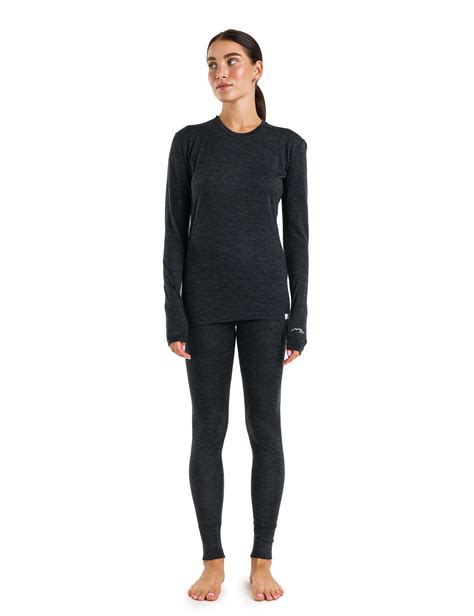 Womens 100 Merino Wool Base Layer Set At June Blackwell Blog