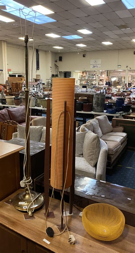 1960s Lamp And Another Standard Lamp Southgate Auction Rooms