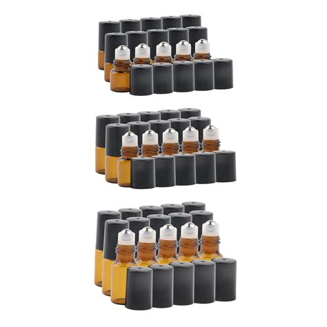 15 조각 롤러 볼 병 누출 방지 휴대용 리필 바이알 화장품 용기 롤 바디 오일 홈 여행 병 Aliexpress