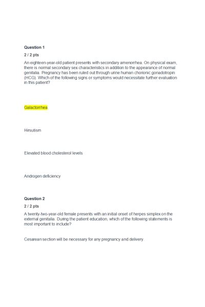 NR 602 Week 7 Quiz Course Notes For Students