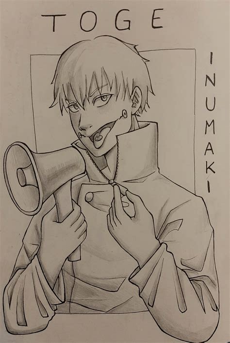 Drawing Jjk Characters Till Season 2 Starts Airing Day 12 Toge