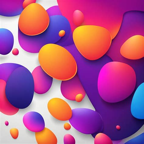 Premium Photo Abstract Modern Colorful Blob Background And Texture Design Colorful Blob Shape
