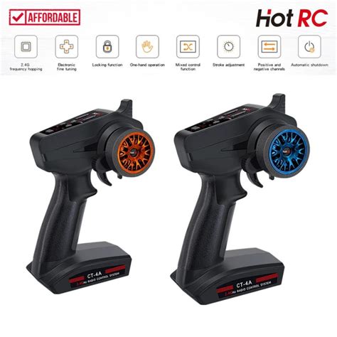 Jual Remote Remot Hotrc Ct 4a 4 9v 24ghz 4ch Transmitter Rc Car With