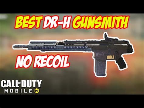 U NEVER SEEN THIS DRH GUNSMITH BEFORE NO RECOIL 3SHOT YouTube
