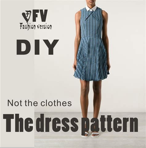 Clothing Diy The Dress Dresses Sewing Pattern Cutt Vicedeal