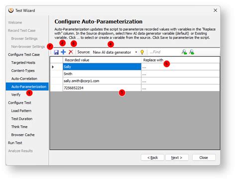 Auto Parameterization Stresstimulus V61 Performance Testing Tool
