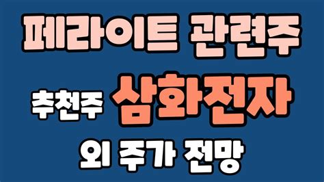 삼화전자 주가전망 삼화전기 주가전망 상신전자 주가전망 동국알앤에스 현대비앤지스틸 그린리소스 쎄노텍 유니온머티리얼 유니온