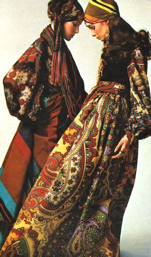 柄や色がたまらないっ！60・70年代のレトロなボヘミアンファッション集 Naver まとめ 1970s Fashion