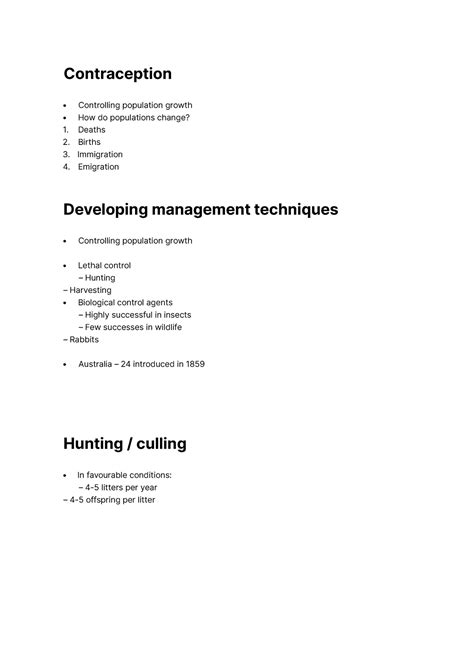Contraception Utas Lecture Notes Contraception Controlling