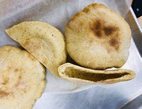 【pita Bread 皮塔饼口袋馍的做法步骤图】今天也是优秀吃饭 下厨房
