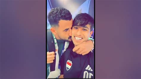 احتفالات لاعبين المنتخب العراقي بعد الفوز التاريخي على اليابان في امم