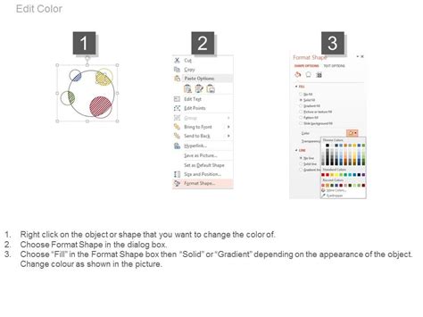 circle chart for value analysis powerpoint slides