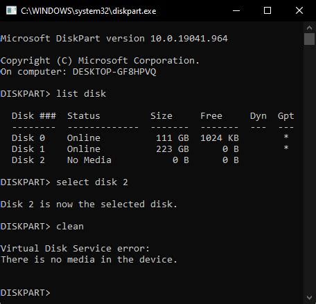 Windows USB Device Showing Insert A Disk Message Super User