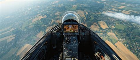 Fighter Jet Cockpit Control Stock Illustrations 513 Fighter Jet
