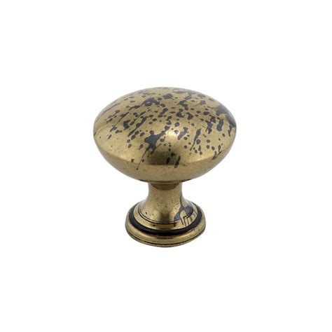 Richelieu Monceau 1 316 In Oxidized Brass Round Traditional Cabinet