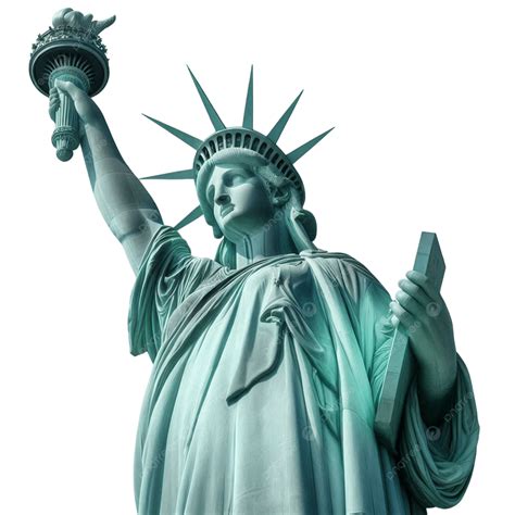 Silueta De La Estatua De La Libertad
