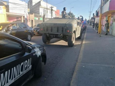 Refuerzan Sedena Y Policía De San Andrés Cholula Seguridad Ante