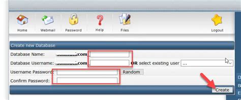 การสร้างและจัดการฐานข้อมูล Mysql ด้วย Directadmin