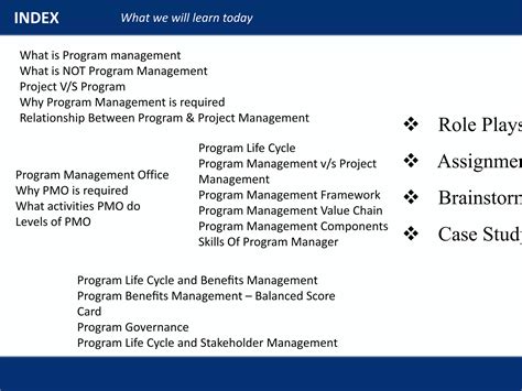 Program Management Fundamentals Pptx