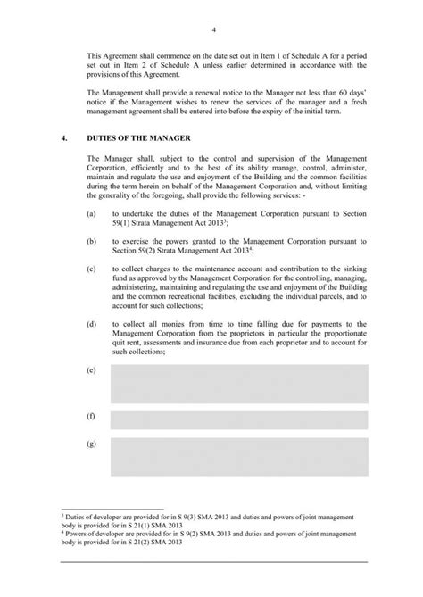 Managed Services Contract Template