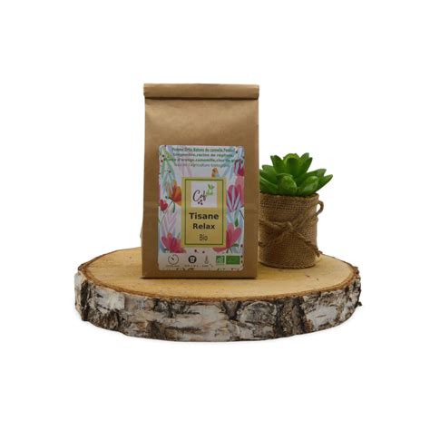 Tisane Aux Herbes Naturel Bio Relaxante Cafth