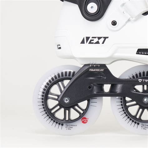 Powerslide Next Core 110 Inline Skates Unisex White Black Loco Skates