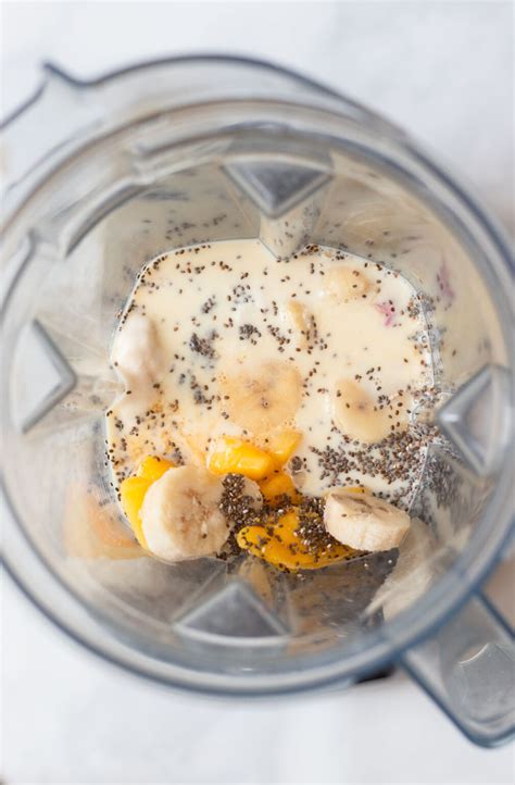 Mango Raspberry Smoothie Dietitian Debbie Dishes