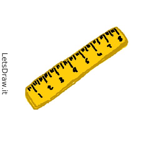 How To Draw Ruler P7asx6cga Png Letsdrawit