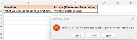 How To Limit Character Length In A Cell In Excel