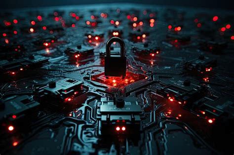 Premium Ai Image Safe Data Flow In An Encrypted Environment Generative Ia