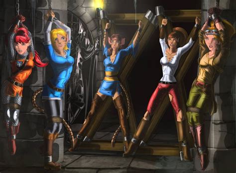 Trapped In The Dungeon By Erikson1 Black Canary Damsel In Distress