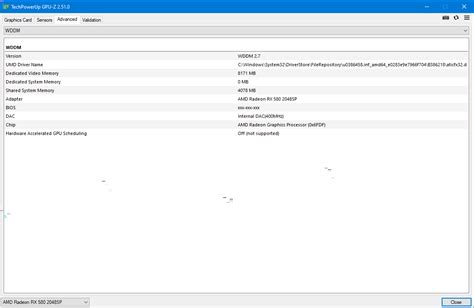 Mingzhou Rx 580 2048sp Need Help To Flash The Bios To Maybe Fix Artifactscrashes