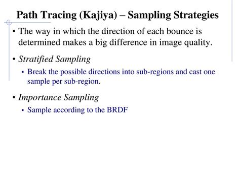 path tracing some material from university of wisconsin ppt download