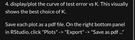 Solved Knn Method In R Data Setbreast Cancer