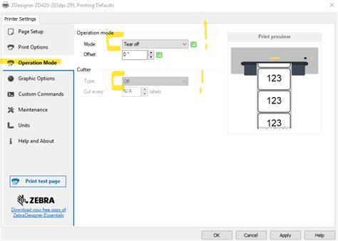 Configure Printer