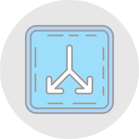 Split Line Filled Light Circle Icon 41666733 Vector Art At Vecteezy