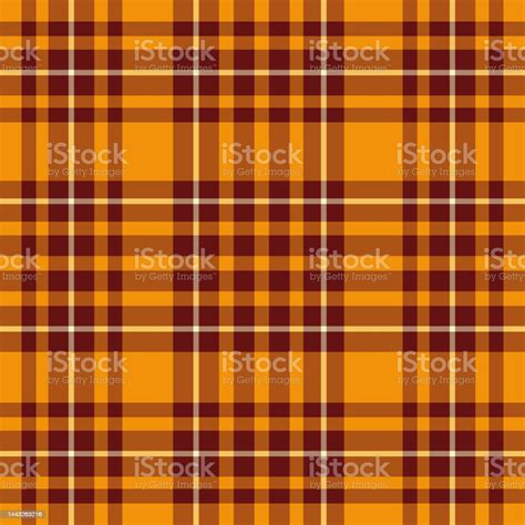 가을 격자 무늬 타탄은 겨자 배경 위에 갈색으로 매끄러운 패턴을 체크했습니다 가을에 대한 스톡 벡터 아트 및 기타 이미지 가을 갈색 겨자 Istock