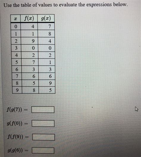 solved given that f x 7x 5 and g x 7 2 calculate