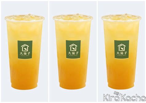大苑子買二送一！雙十節優惠「大苑子」台灣鮮搾柳丁綠買二送一，秋冬限定款「台灣鮮搾柳丁綠」趁現在多喝三杯 Kirakacha去啦！