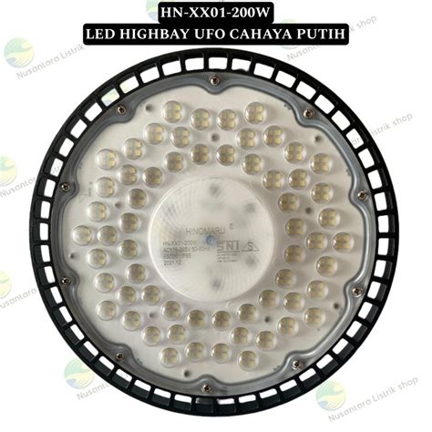 Jual Lampu Led High Bay Light Ufo 200w Lampu Gantung Industri Pabrik