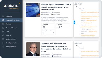 Dark Web Api Webz Io