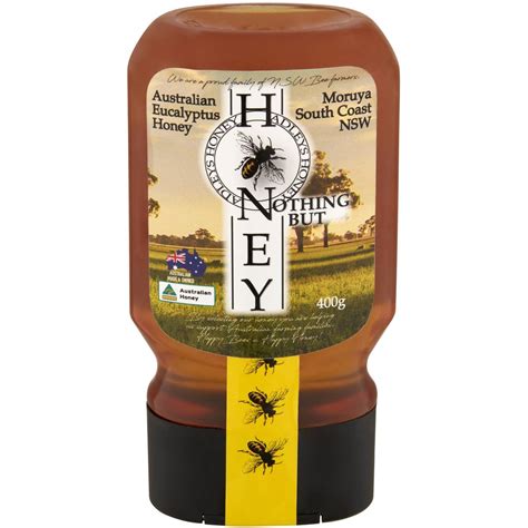Adleys Honey Nothing But Honey Squeeze Pack 400g The Australian Products