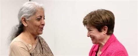 Nirmala Sitharaman Meets Imf Chief In Japan