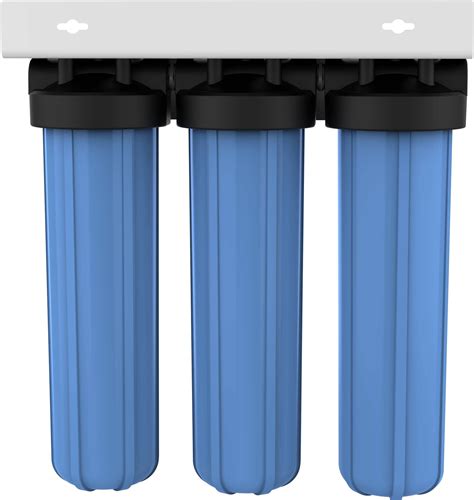 Pentair Pentek Bbfs 222 Big Blue Three Housing Filtration System 1 Npt 20 High Capacity Water