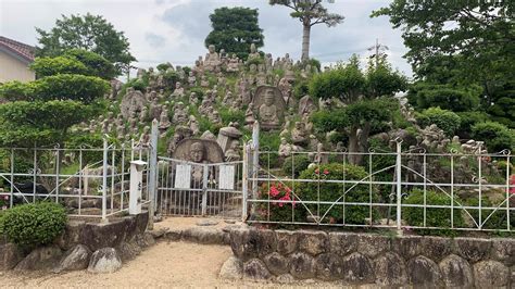大日堂五百羅漢神様と仏様が仲良く所狭しと並ぶ小高い土の山 ランシス三重のランニングウォーキングコースサイト