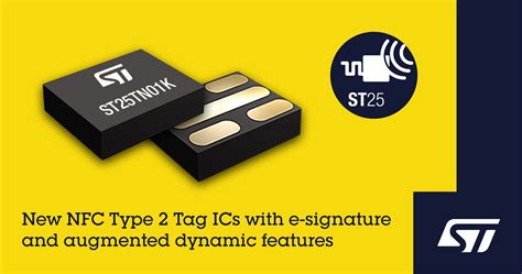 STM Stellt NFC Typ 2 Tag IC Mit Augmented NDEF Vor