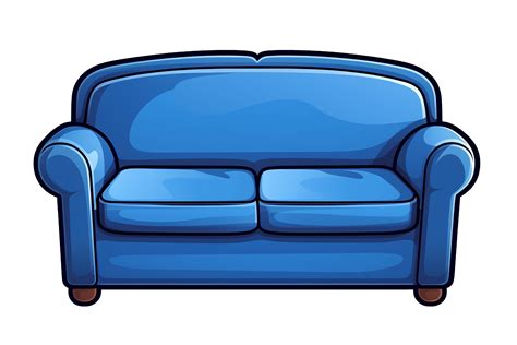 Sofa Clipart Graphic By Illustrately · Creative Fabrica