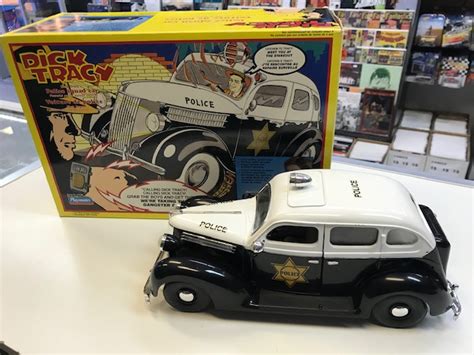 Dick Tracy Police Squad Car 1990 Playmates Canadian Box