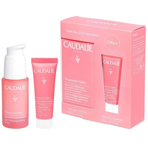 Caudalie Vinosource Hydra Duo - Gift Set Inclides Hydra Serum 30ml and ...